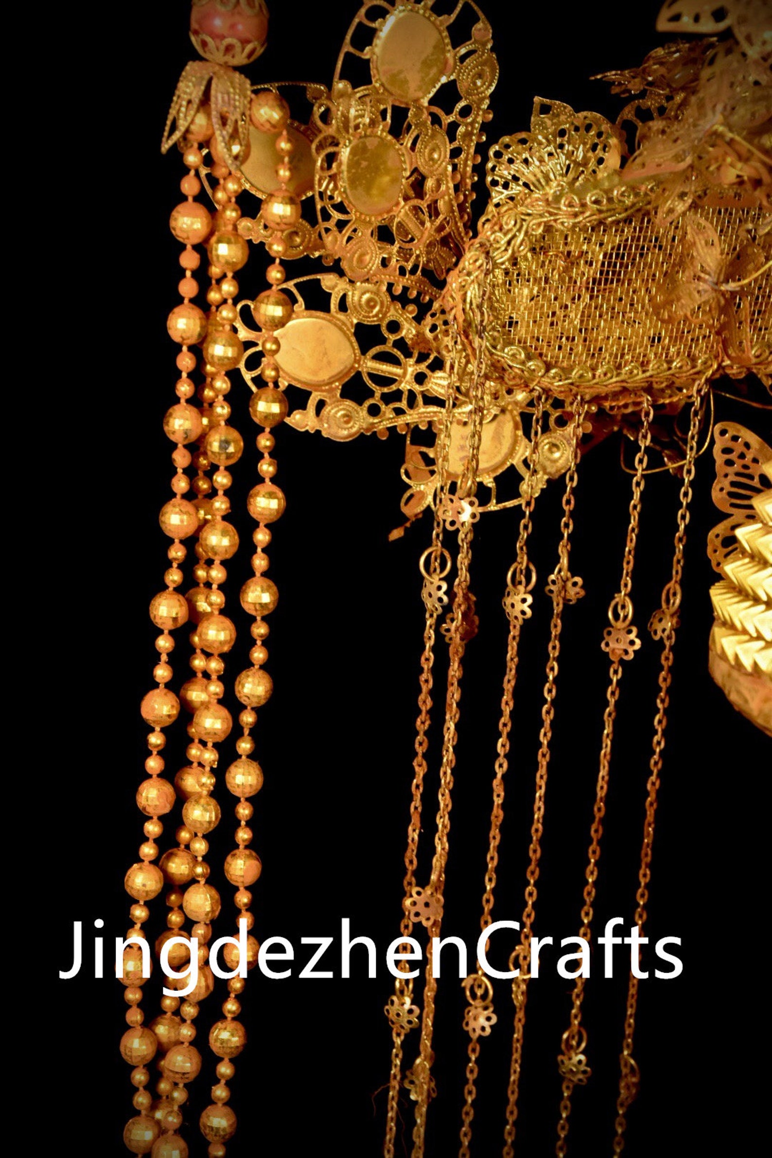 China's Ancient Bronze Gilded Hat Statue of Imperial - Etsy