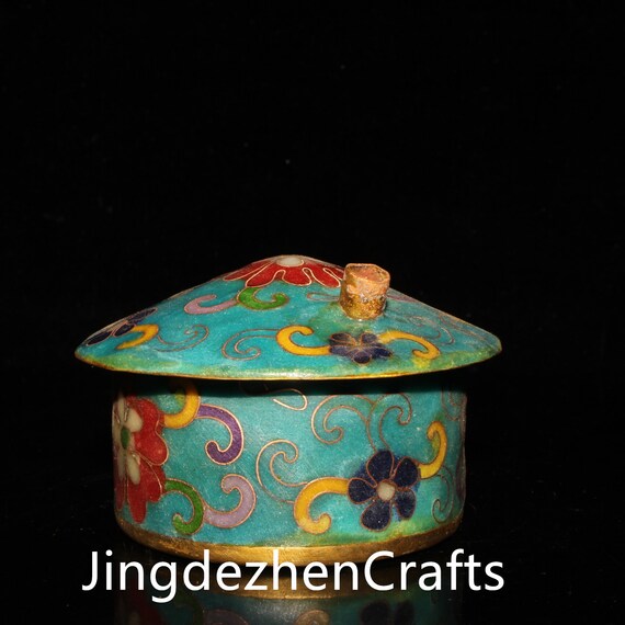Art & Collectibles Collectibles Early collection pure copper cloisonne ...