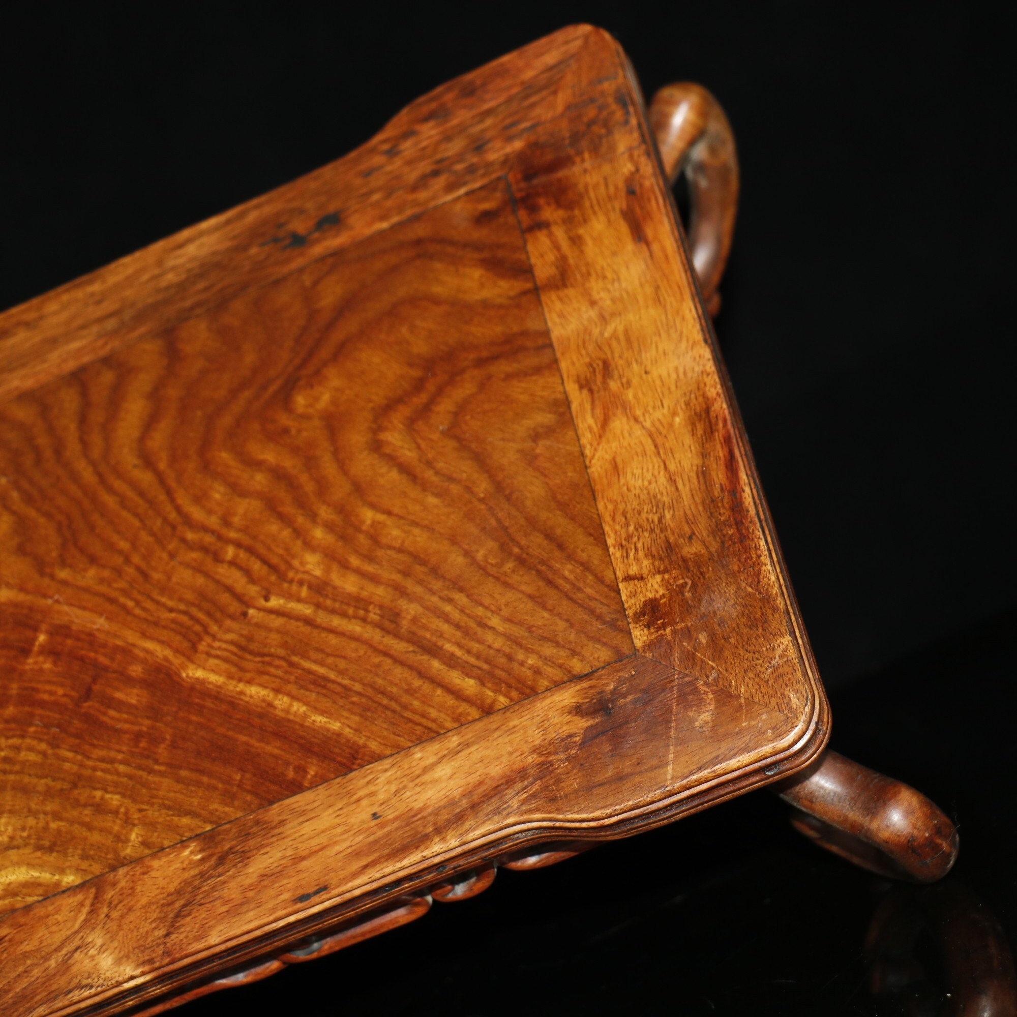 Chinese antique natural rosewood tea table statue is ancient | Etsy