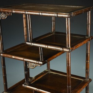Ancient Chinese Natural Rosewood Shelf, Hand-carved, Exquisite and ...