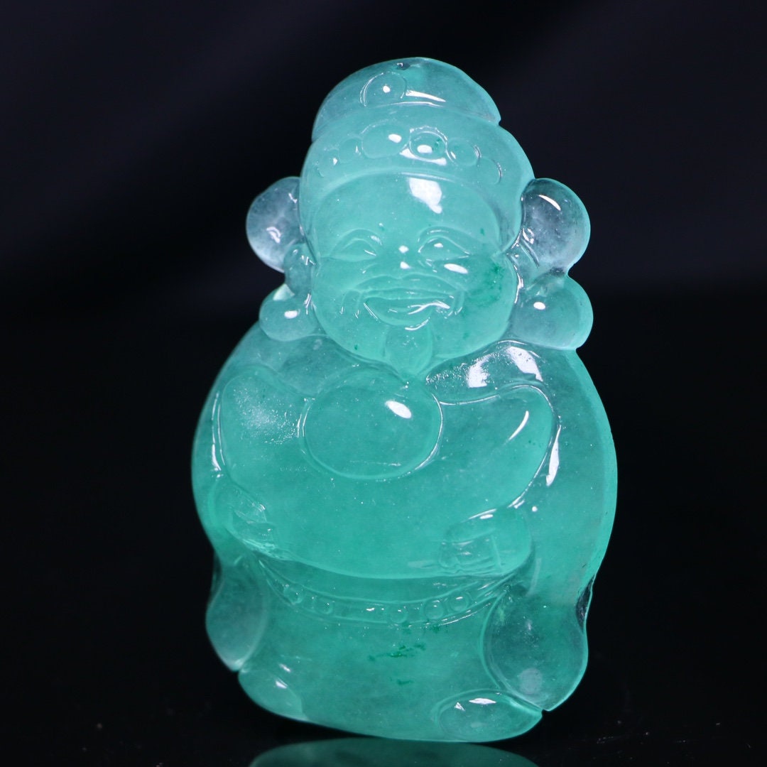 China's Pure Hand-carved Perfect Gao Bing God of Wealth - Etsy