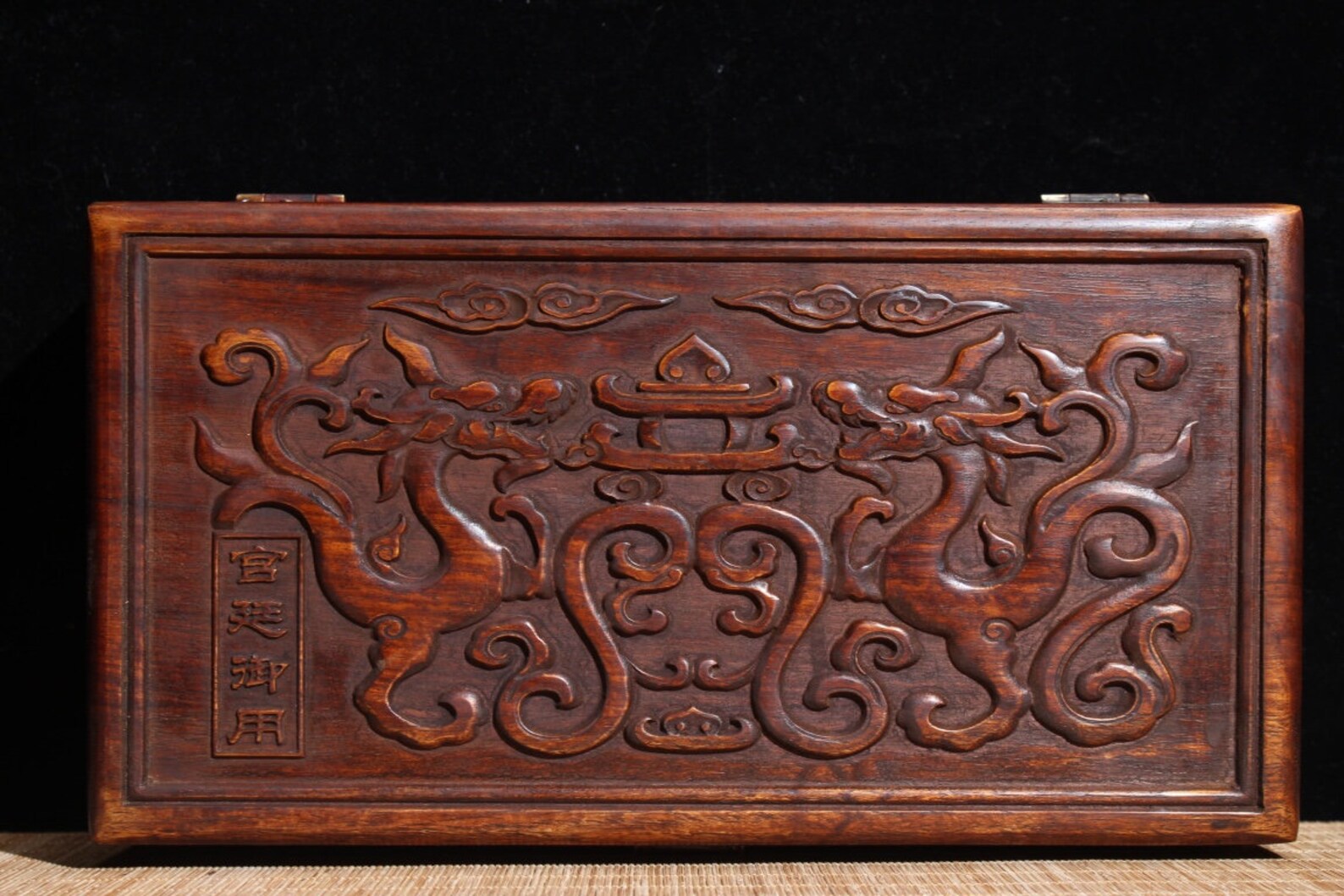 It is an ancient natural box made of Huali wood. The ancient | Etsy