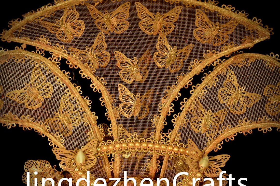 China's Ancient Bronze Gilded Hat Statue of Imperial - Etsy