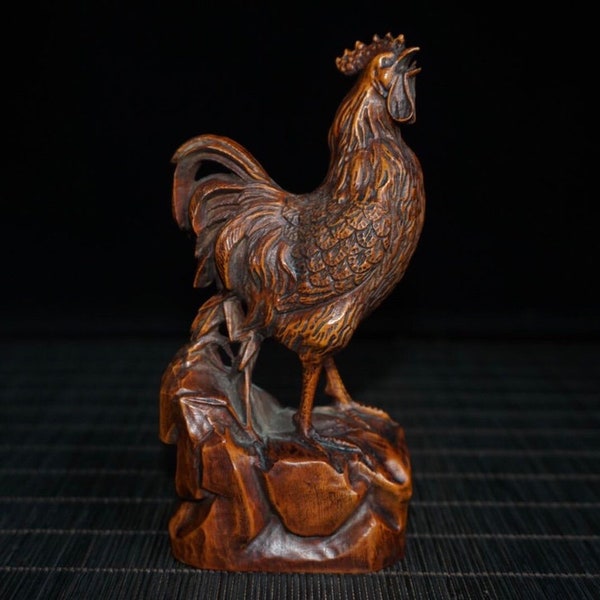 Rooster Statue - Etsy