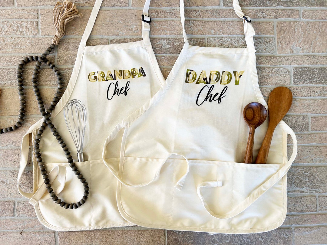 Apron for Dad and Grandpa Chef Aprons, Camouflage Aprons for Father’s ...