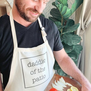 Daddio of the Patio Fathers Day Gift for Dad BBQ Apron - Etsy