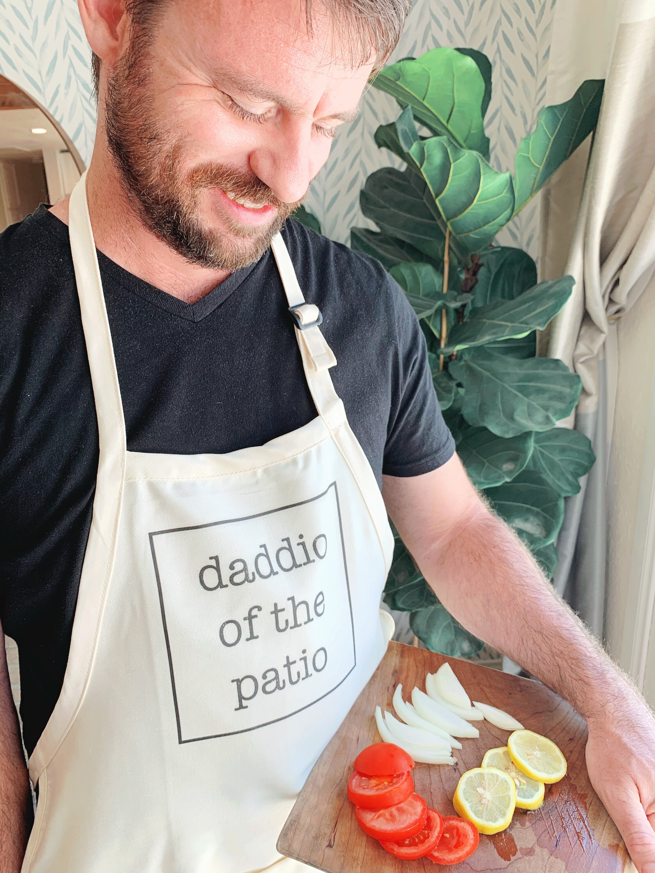 Apron for Dad, Funny Gift, Daddio of the Patio, Father’s Day Gift for ...