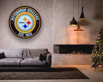 Steelers Led Sign - Etsy