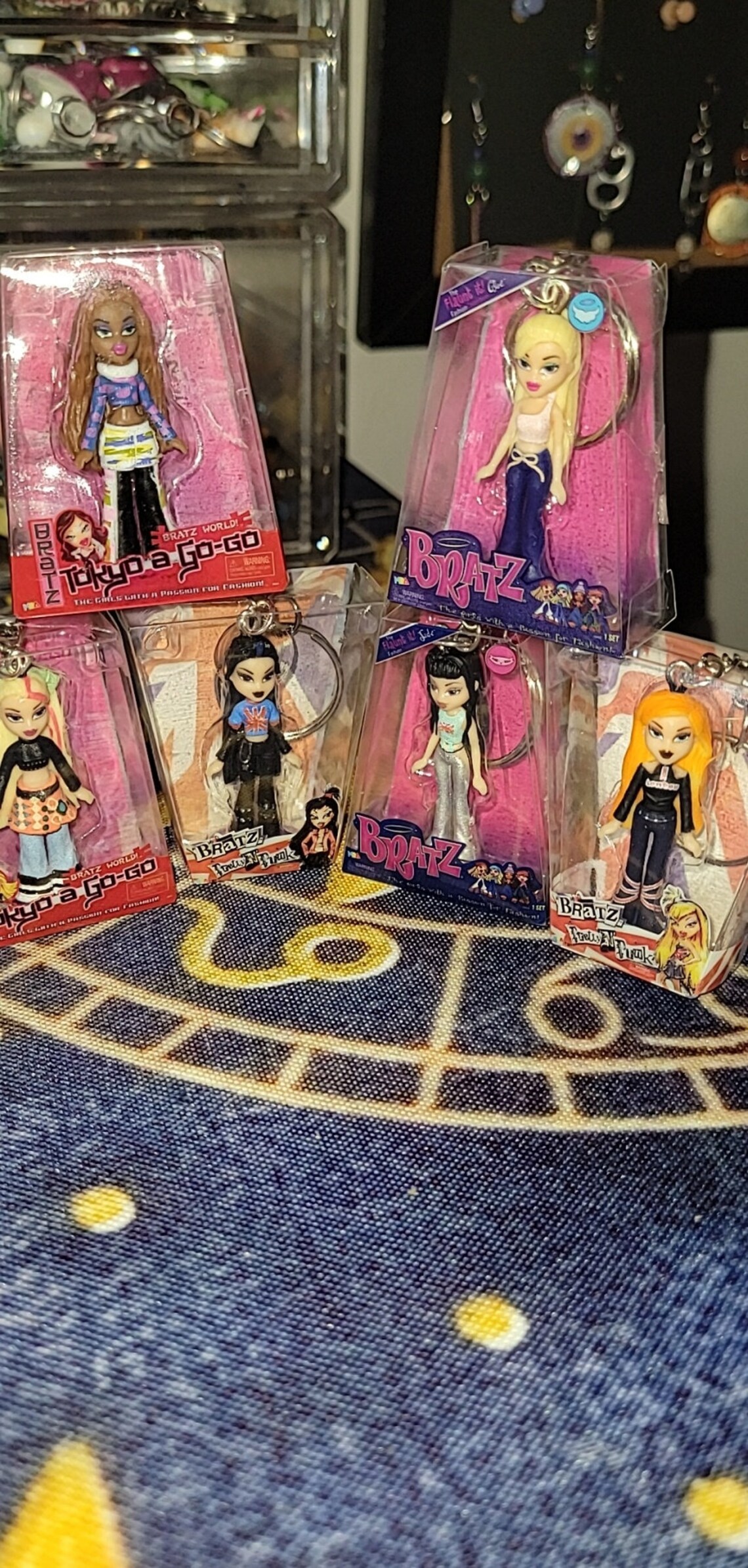 Bratz Mini Flashback Series Baddie Keychain Bundle - Etsy