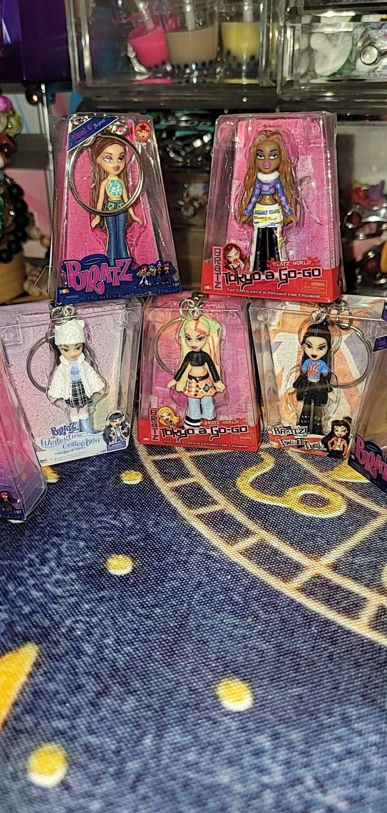 Bratz Mini Flashback Series Baddie Keychain Bundle - Etsy