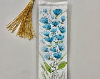 Bookmark, Watercolor Floral Bookmark Gift for Book Lover - Etsy