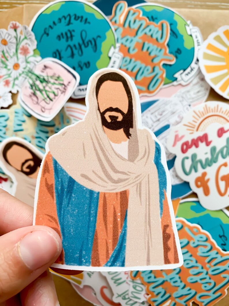 LDS Sticker Pack Jesus stickers | Etsy