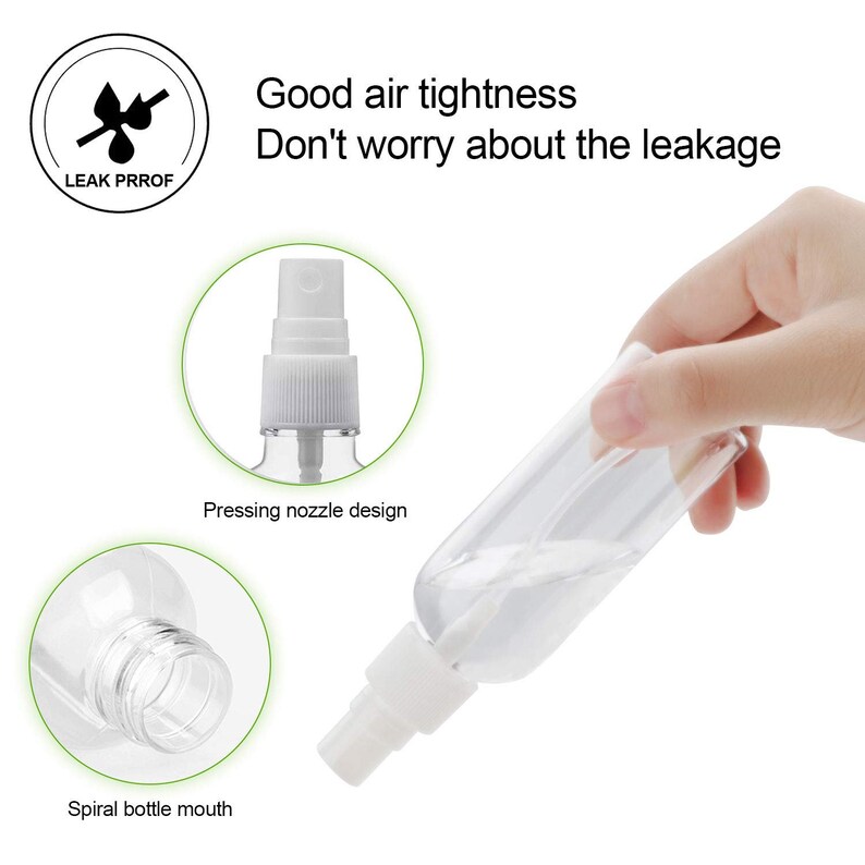 Mini Snail Misting Spray Bottle Fine Mist 2.7oz With Atomizer - Etsy
