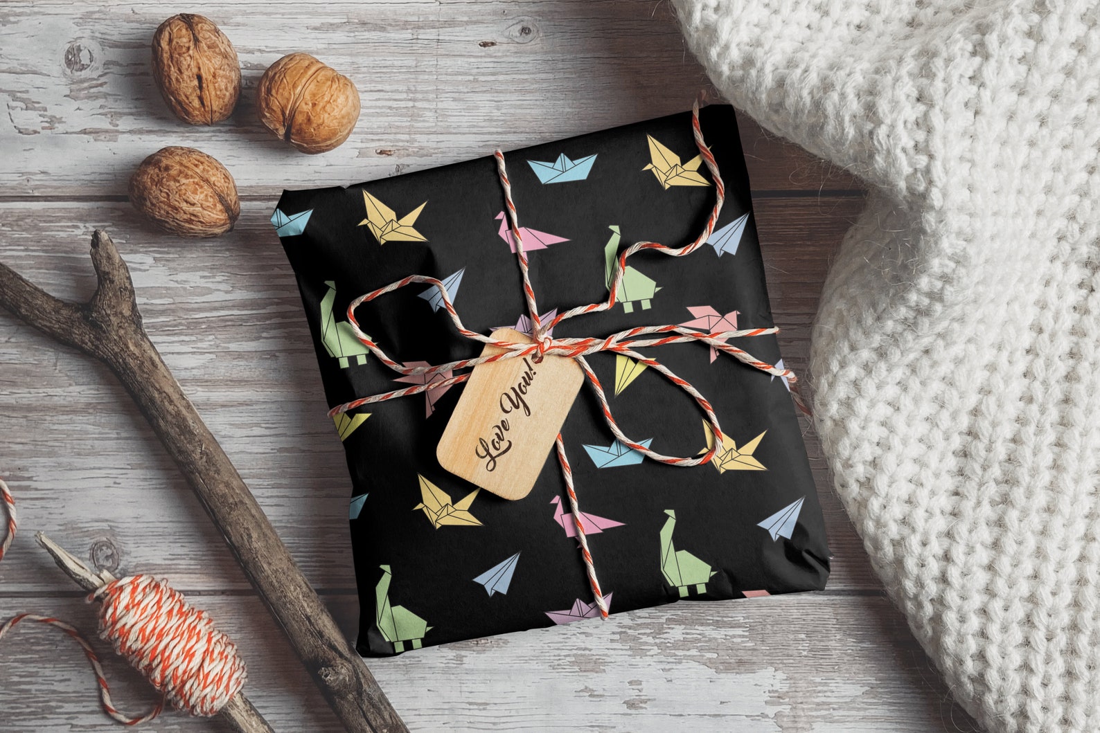 Origami Seamless Repeat Pattern | Origami Digital Paper for Personal ...