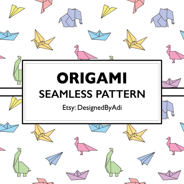 Origami Fabric - Etsy