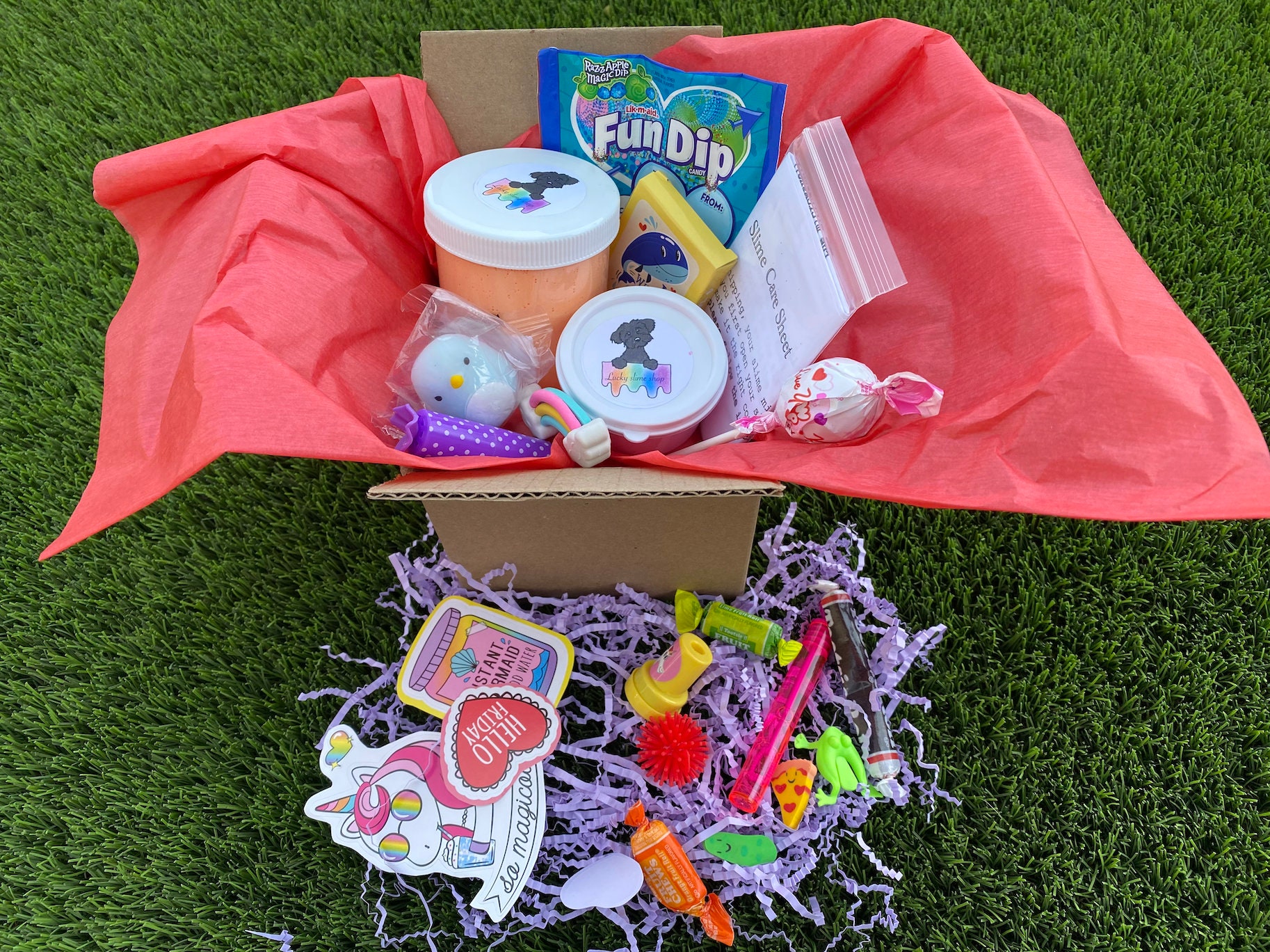 Surprise Slime Mystery Box Slime Gifts Party Favors Stress - Etsy