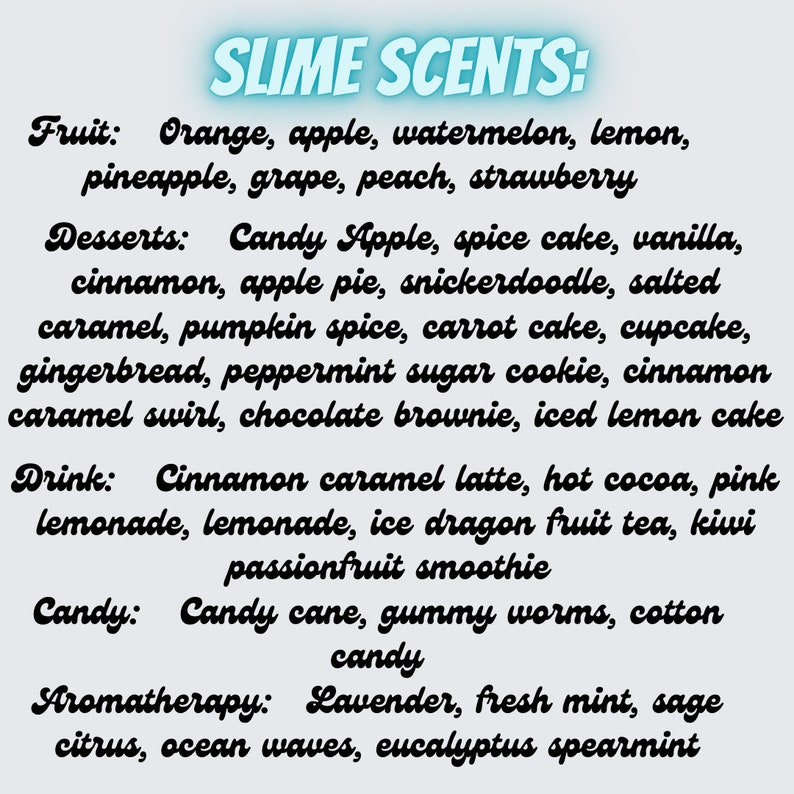 Custom Slime READ DESCRIPTION - Etsy