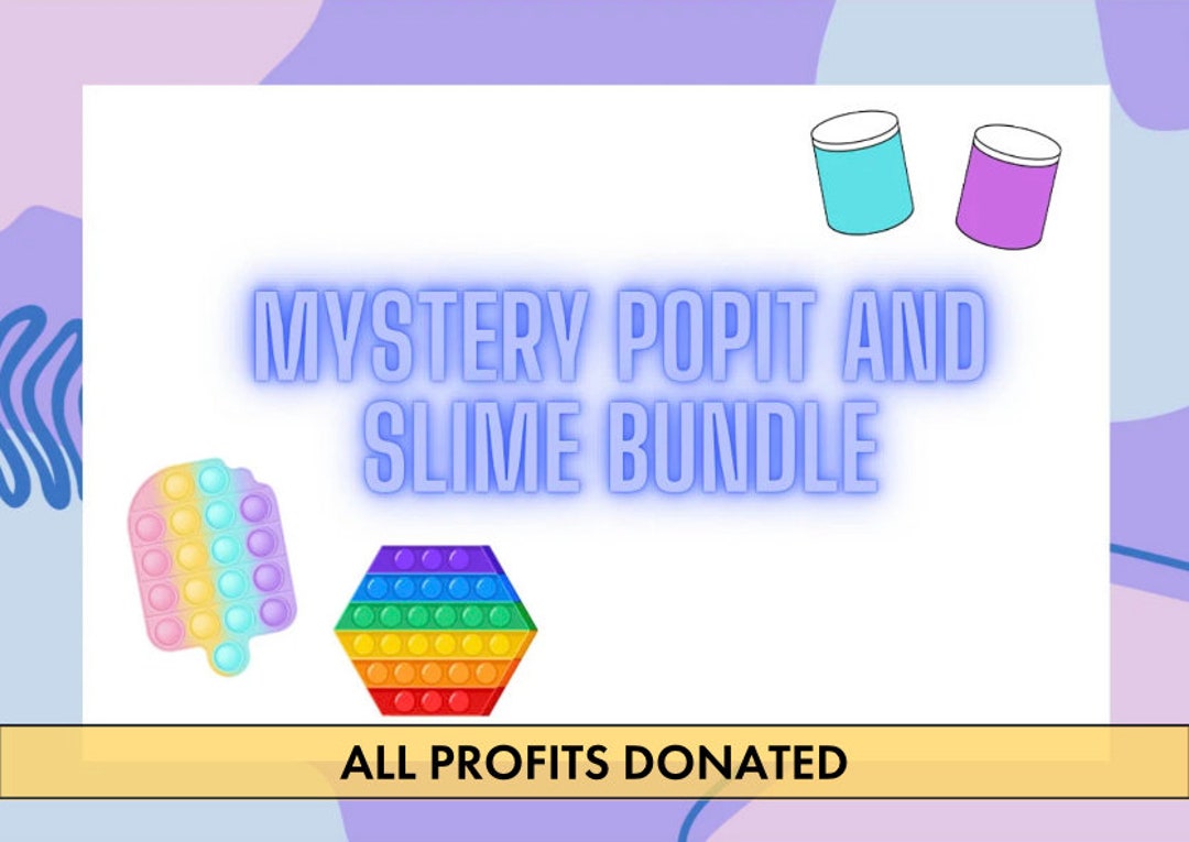 Mystery Slime & Pop It Bundle - Etsy