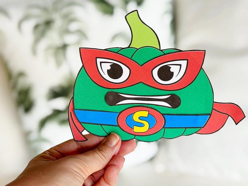 Disguise a Pumpkin as a Superhero, Superhero Pumpkin Disguise, Pumpkin ...