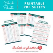 Printable Cheat Sheets for Non Cricut Infusible Ink Blanks You - Etsy ...