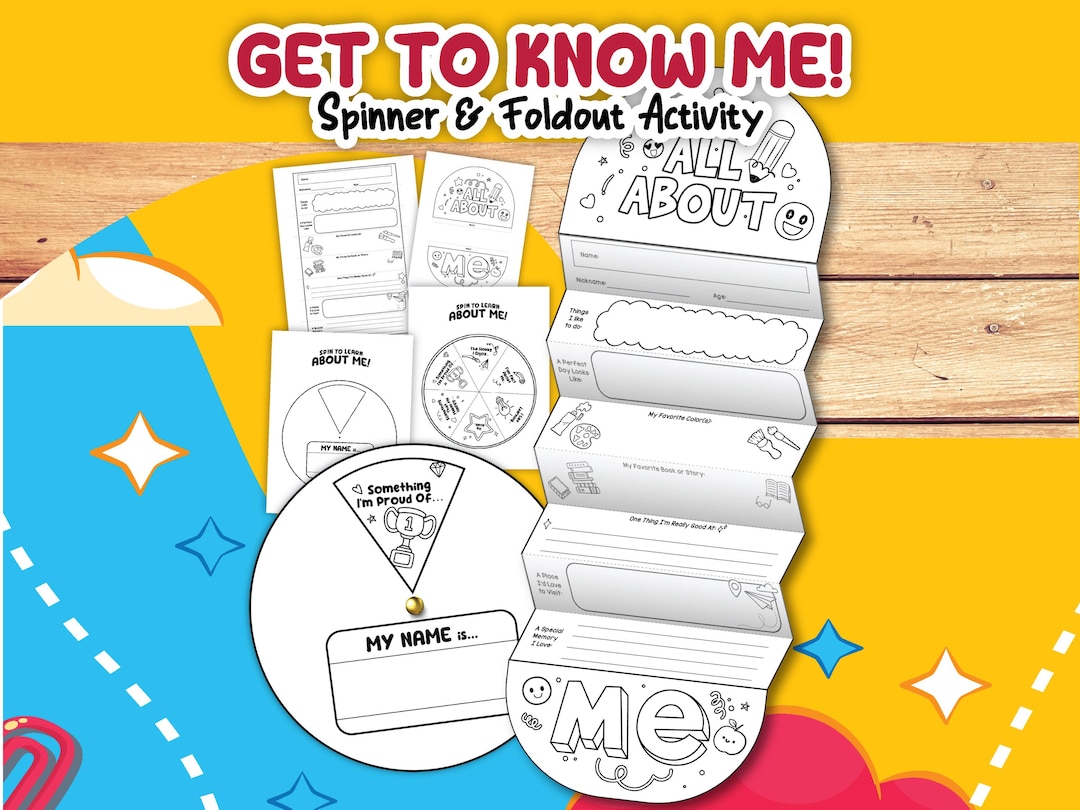 Printable All About Me Paper Activities | Get to Know Me School Crafts ...