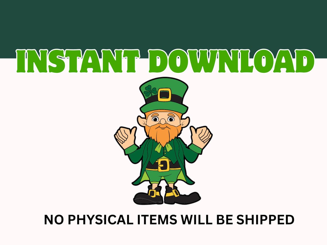 Disguise a Leprechaun Bundle Printable Cutout Craft for Kids | St ...