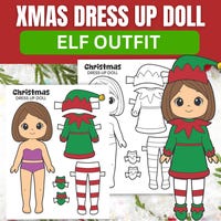 Printable Elf Let's Take an Elfie Props, Christmas Elf Selfie Scene ...