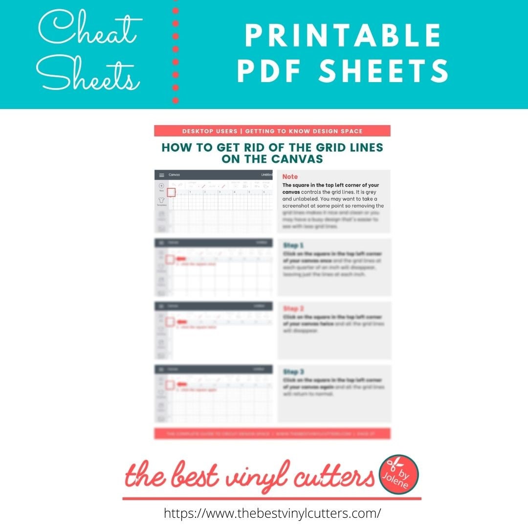 How To Get Rid Of Grid Lines Step by step Tutorial Sheet For Etsy How To Get Rid Of Grid Lines Step by step Tutorial Sheet For Etsy