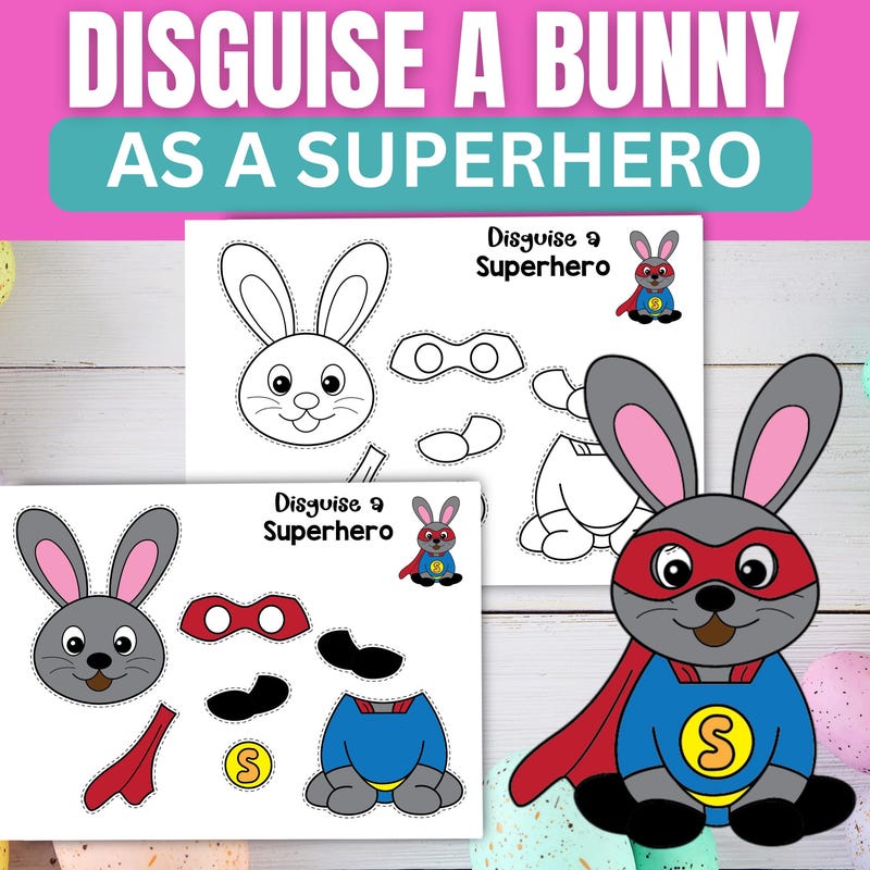 Easter Bunny Disguise - Etsy