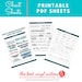 Printable Cheat Sheets for Cricut Design Space Beginners Guide PDF ...