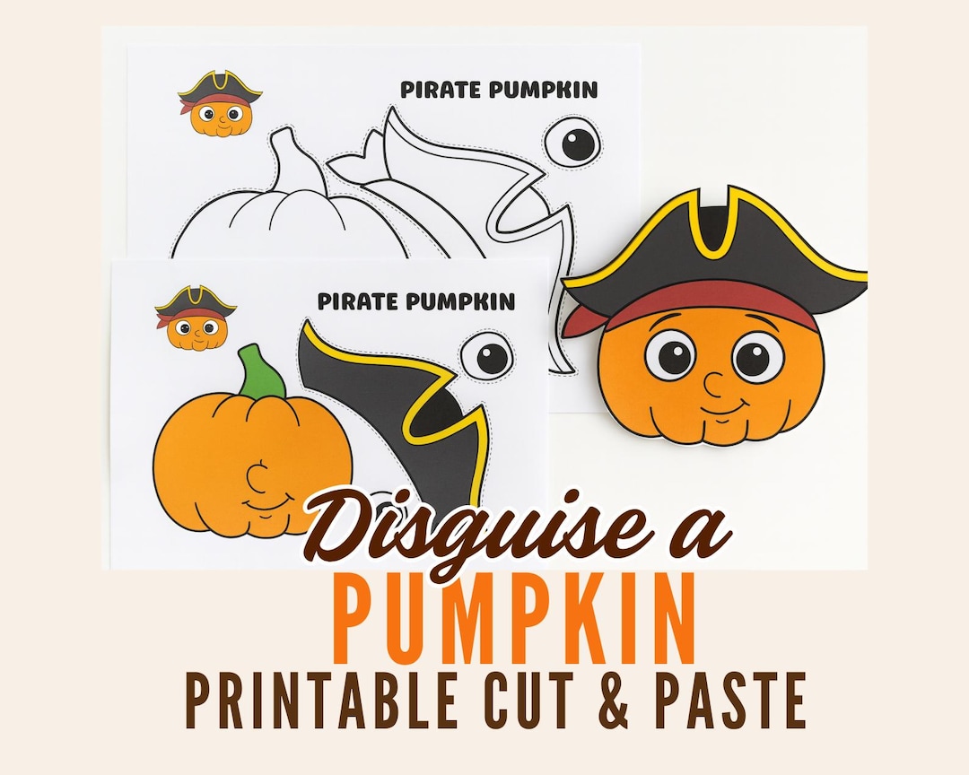Disguise a Pumpkin as a Pirate, Pirate Pumpkin Disguise, Pumpkin in ...