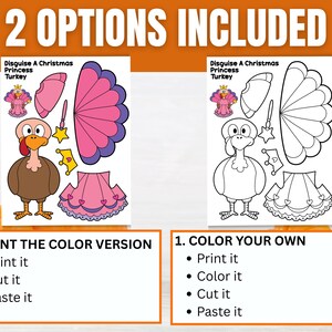 20 X Disguise a Turkey Kids Paper Craft Mega Bundle | Thanksgiving Home ...