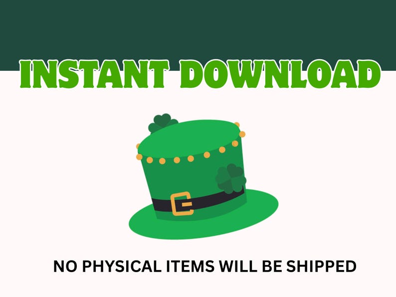 Build a Leprechaun Hat Printable Craft for Kids | St Patrick's Day Kids ...