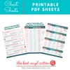 Printable Cheat Sheets for Heat Transfer Vinyl - Beginners Guide PDF ...