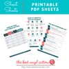 Printable Cheat Sheets for Cricut Easypress Beginners Guide PDF Instant ...