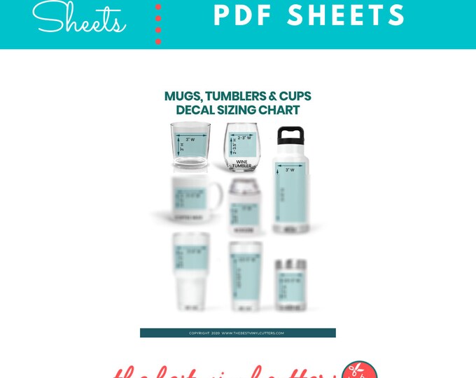 Printable Cheat Sheets for Sublimation Heat Press Temperature Settings ...