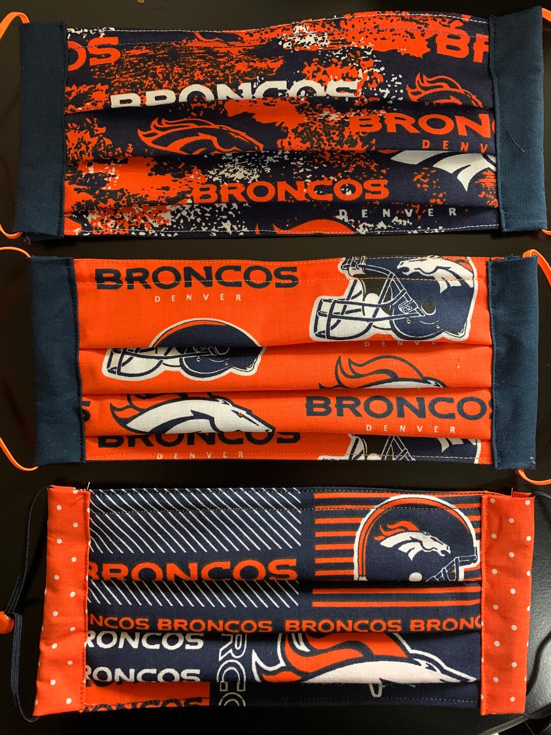Colorado Professional Team Sports Fabric Face Masks - Etsy