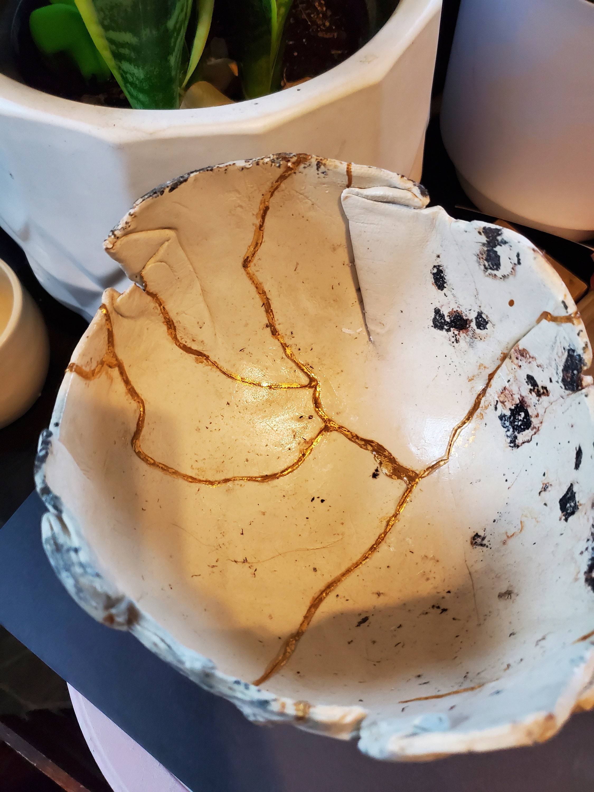 Kintsugi Wood Fired Bowl - Etsy