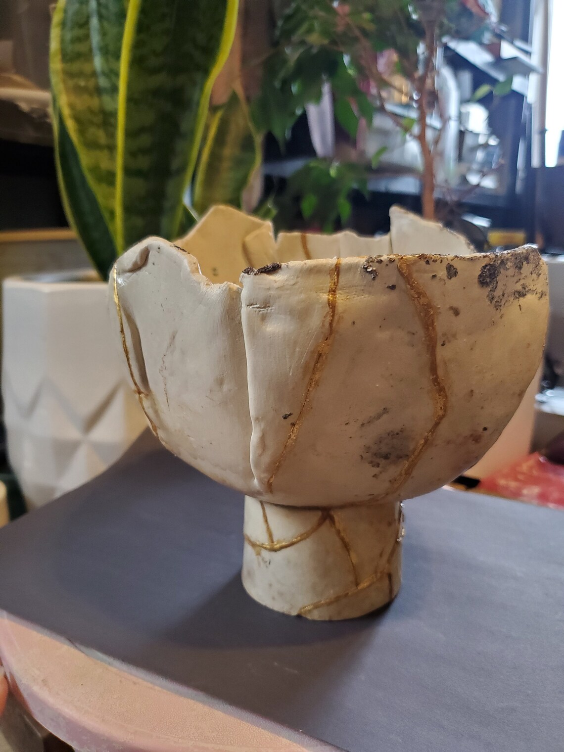 Kintsugi Wood Fired Bowl - Etsy