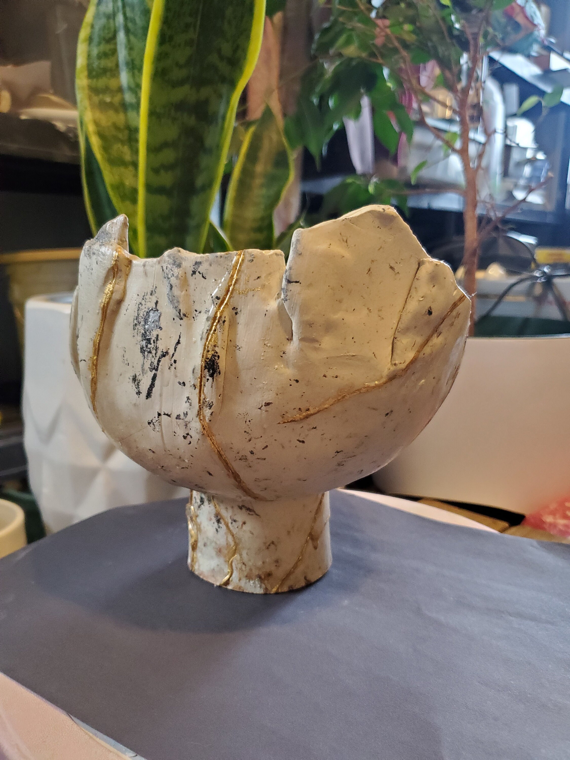 Kintsugi Wood Fired Bowl - Etsy