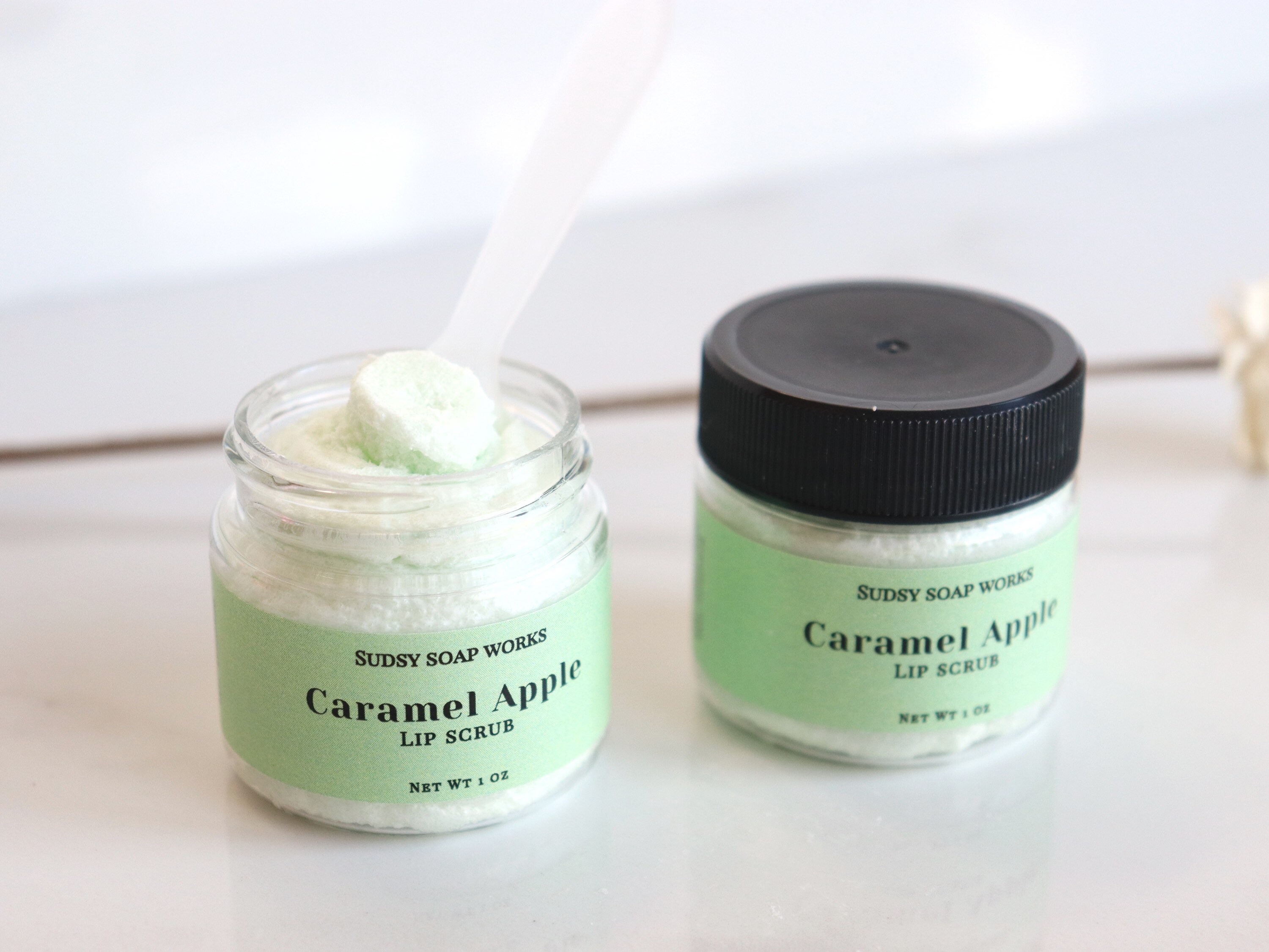 Caramel Apple Flavored Lip Scrub Whipped Lip Scrub | Etsy