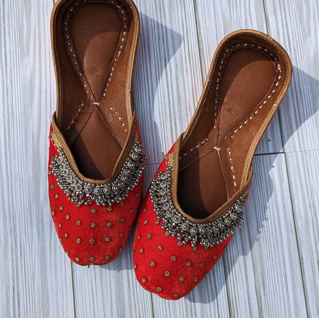 Bridal Shoes / Women's Handmade Shoes / Wedding Shoes / Ethnic Footwear ...