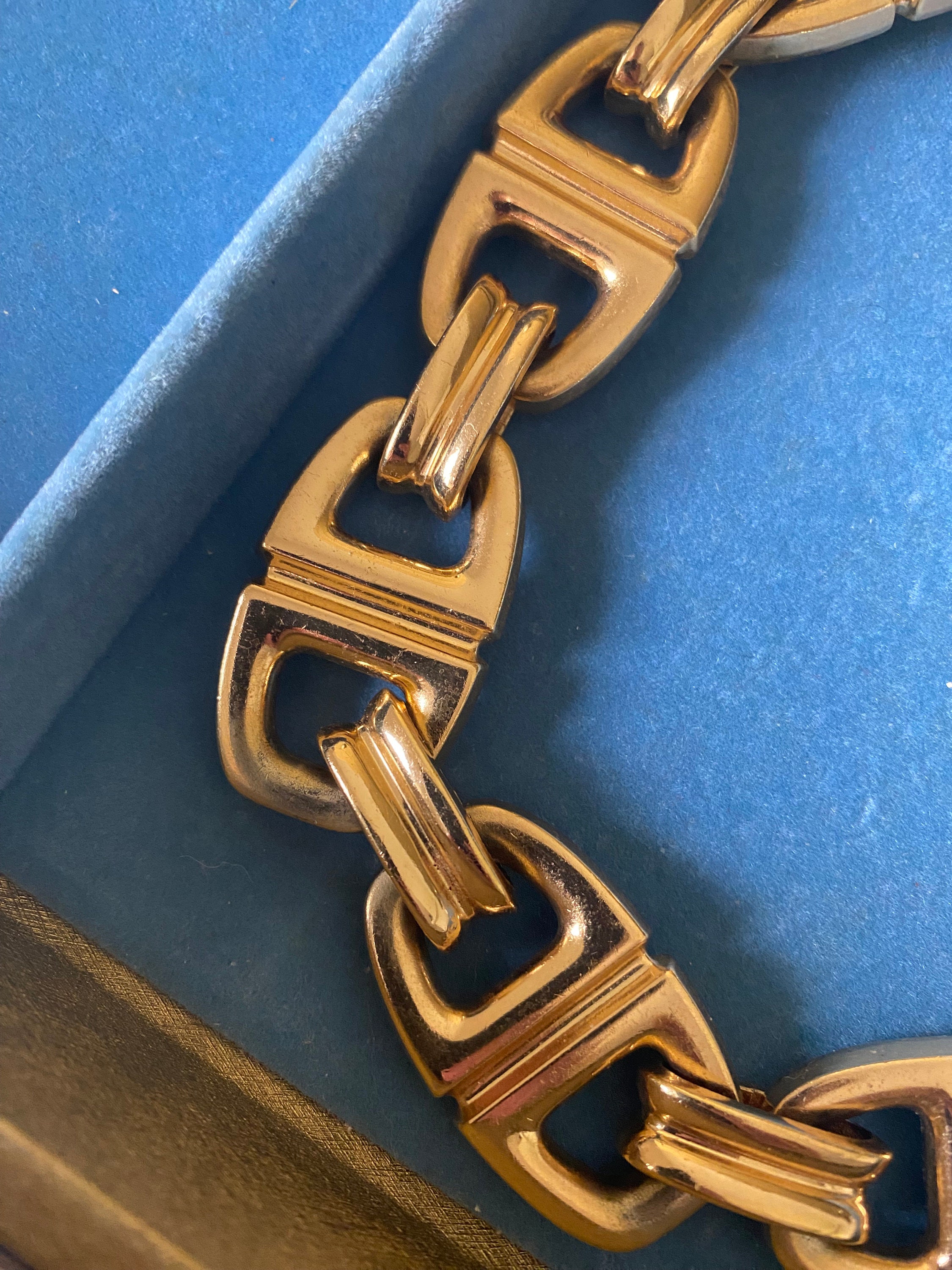 Rare Christian Dior 1960’s Mariner Chain Link Necklace in Gold - Etsy UK
