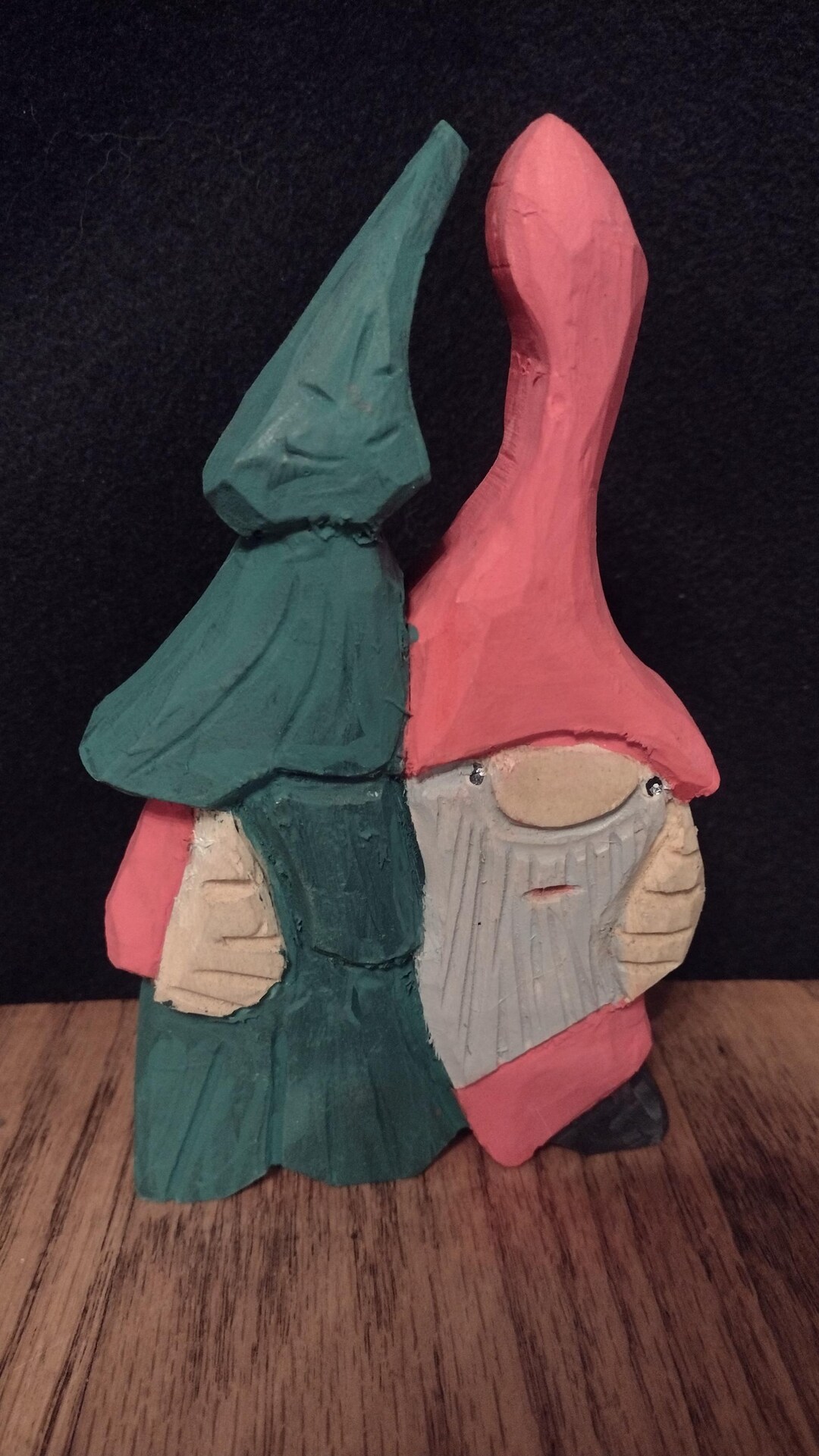 Scandinavian Elf Hugging Christmas Tree Wood Carving - Etsy