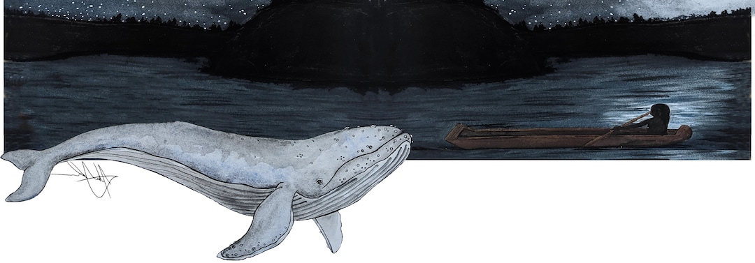 Whale - Shadows 15oz Mug - Etsy Norway