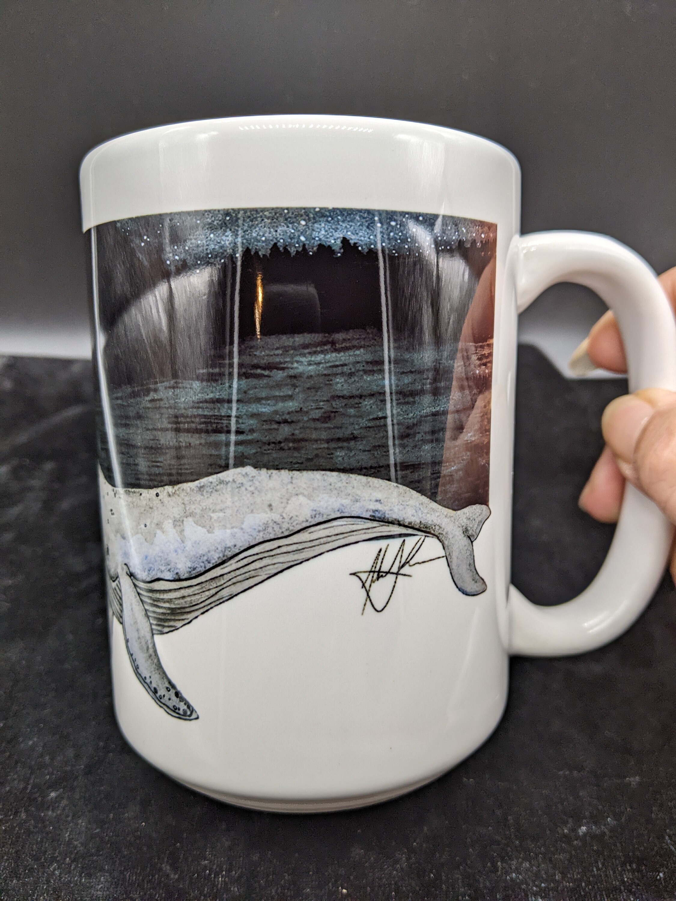 Whale Shadows 15oz Mug - Etsy Norway