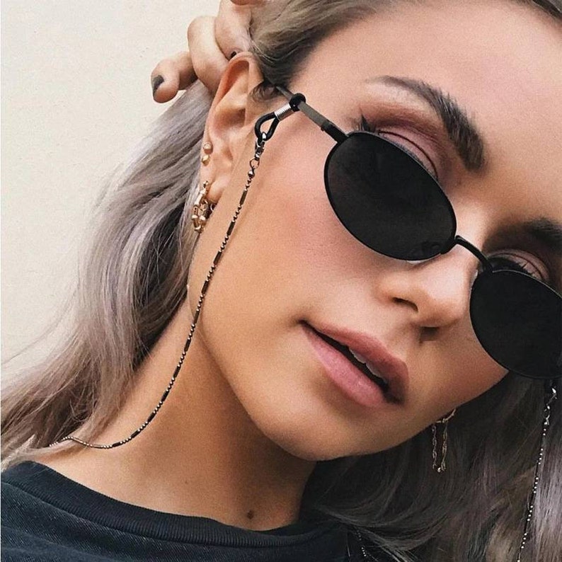 Chain On Glasses Etsy