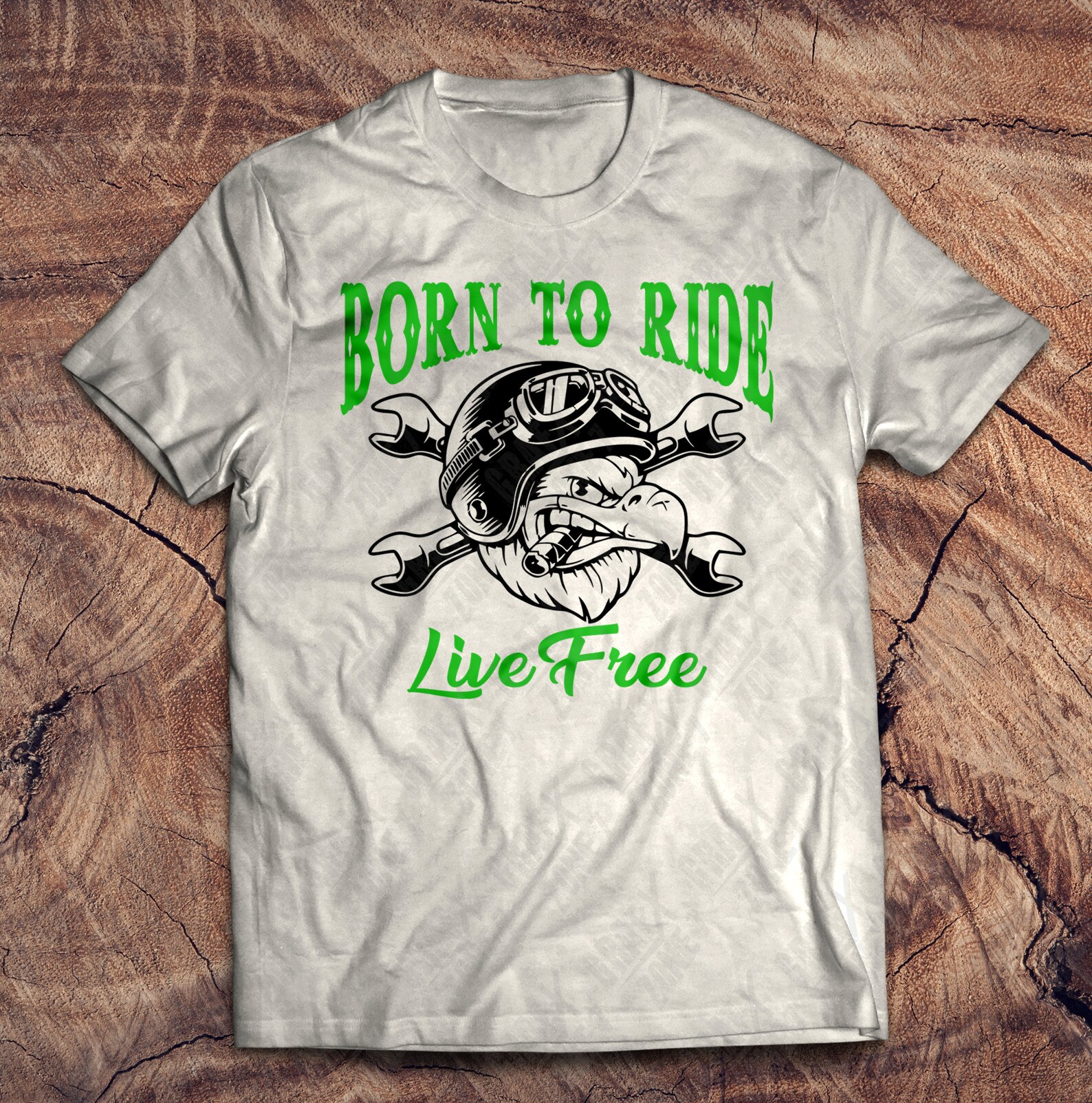 Born to Ride Live Free Eagle Svg Motorcycle Svg Biker Svg | Etsy