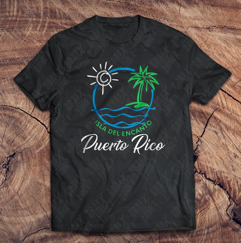 Isla Del Encanto Puerto Rico Svg, Shirt Svg, SVG Cut Files for Cricut ...