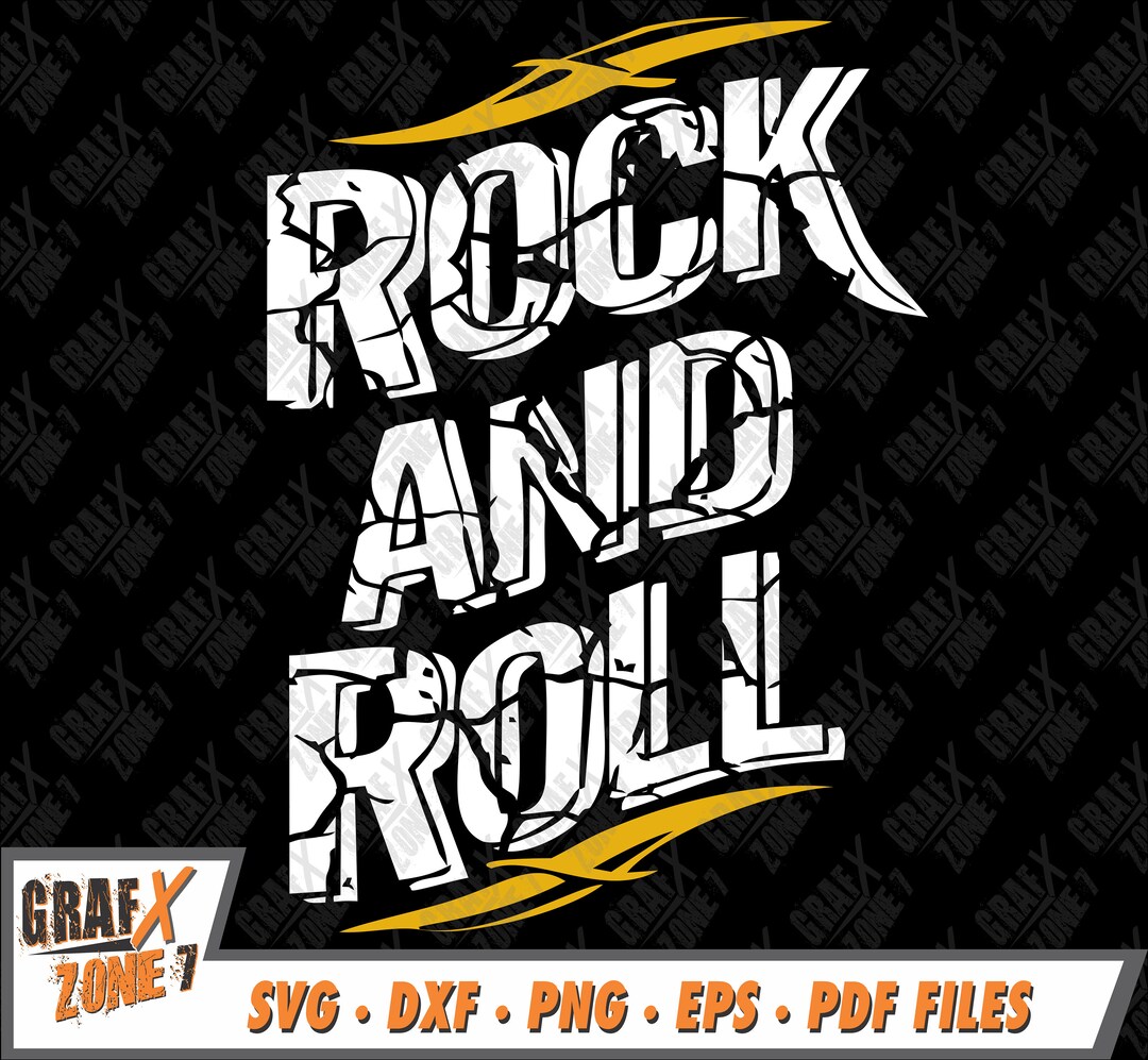 Rock and Roll Svg, Music Svg, Rock Shirt Svg, Rock and Roll T-shirtsvg ...